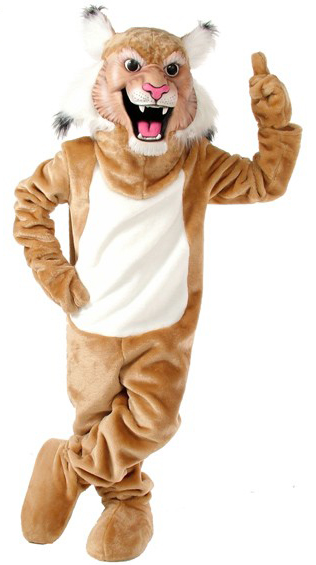 Friendly Wildcat Mascot
