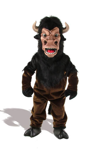 BUFFALO MASCOT COSTUME, BUFFALO MASCOT UNIFORM, SCHOOL MASCOT COSTUME ...